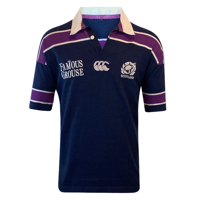 2000 Scotland Short Sleeve Jersey - Classic Rugby