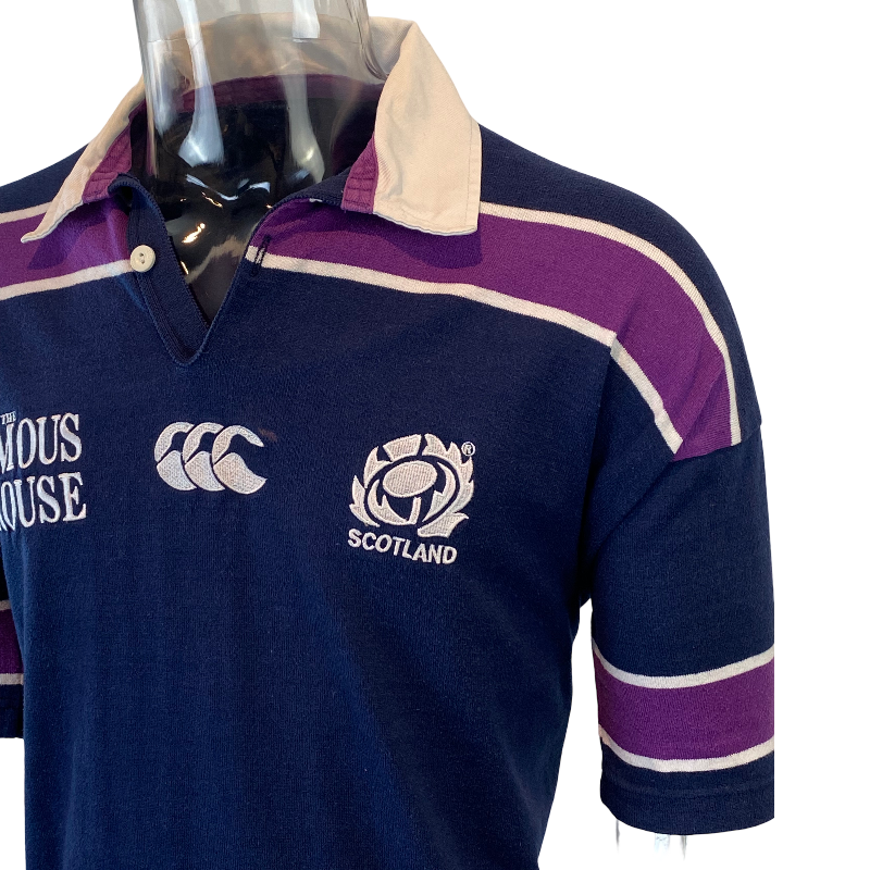 2000 Scotland Short Sleeve Jersey - Classic Rugby